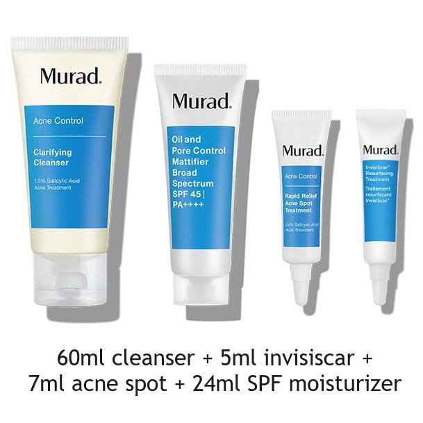Jual Murad Acne Control Regimen Kit Oily Combination Skin __Nasara ...