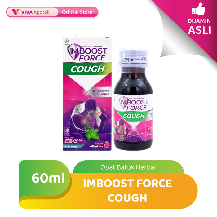 Jual Imboost Force Cough Obat Batuk Herbal (60 ml) | Shopee Indonesia