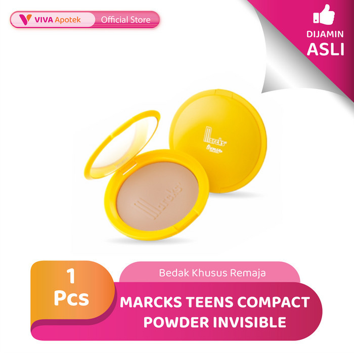 Jual Marcks Teens Compact Powder Invisible (1 Pcs) | Shopee Indonesia