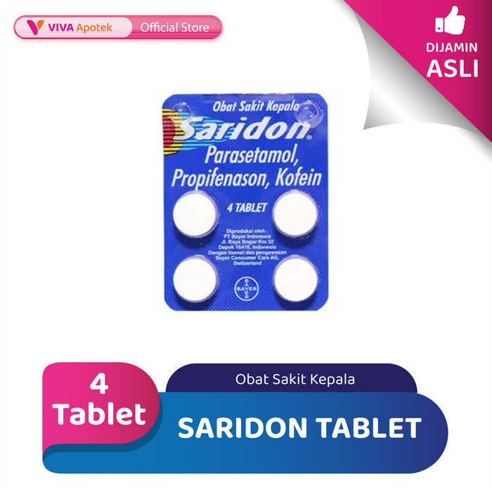 Jual Saridon Tablet untuk Obat Sakit Kepala (4 Tablet) | Shopee Indonesia Jual Saridon Tablet untuk Obat Sakit Kepala (4 Tablet) | Shopee Indonesia