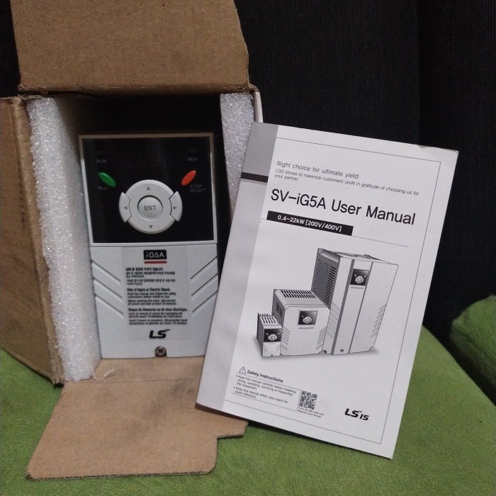 Jual INVERTER LS SV008IG5A-4 0,75 KW 380 VAC | Shopee Indonesia