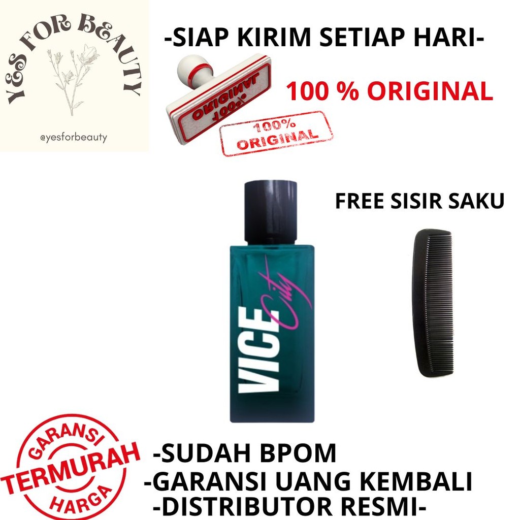 Jual VICE CITY PARFUM BY GAMAL MEN PARFUM VICE CITY EAU DE PARFUM/ EDP ...