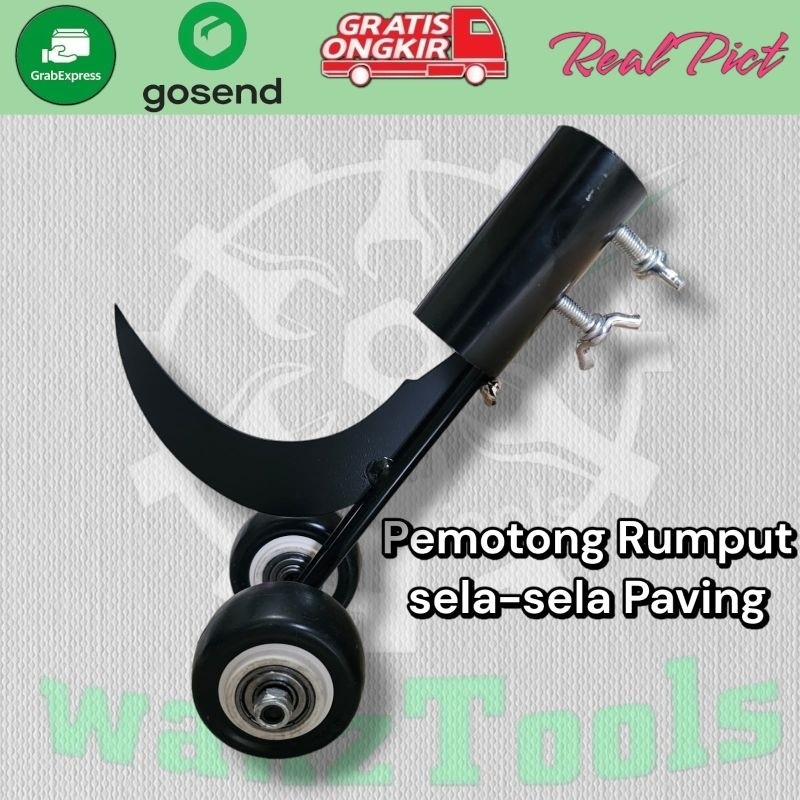 Jual murah roda alat pembersih rumput liar di halaman rumah taman paving block premium | Shopee ...