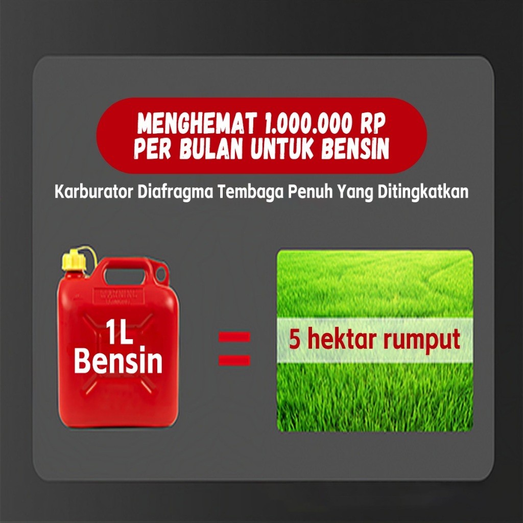 Jual murah reaim mesin potong rumput gendong 4 tak 10000r/min 2 tak brush cutter 4 stroke ...