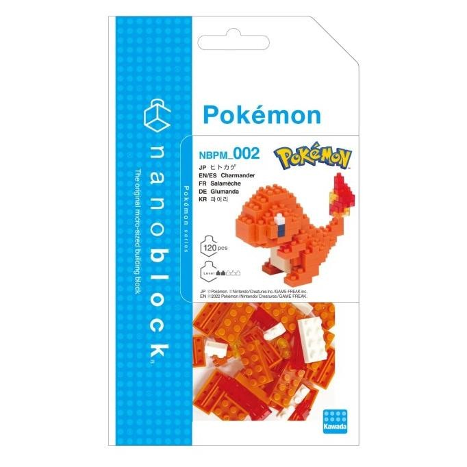 Jual NANOBLOCK KAWADA "POKEMON" #NBPM 002 CHARMANDER 2807T | Shopee Indonesia