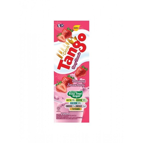 Jual TANGO BERRY DREMIO UHT 200 ML | Shopee Indonesia