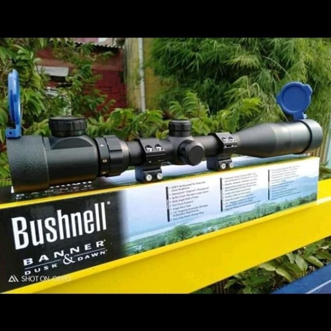 Jual Teleskop Senapan Angin Bushnell 3-9x40 RGB | Shopee Indonesia