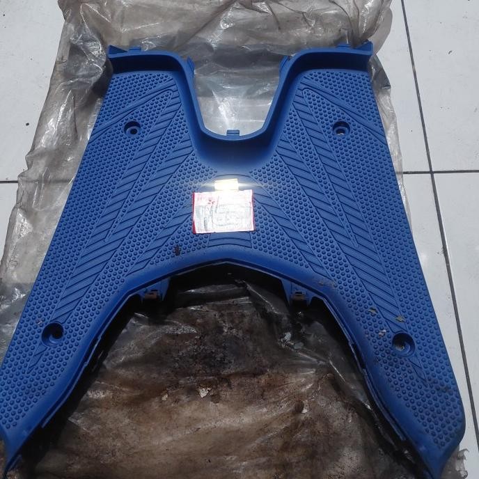 Jual BEBAS ONGKIR - step floor bordes pijakan kaki vario karbu 110 biru original baru AHM ...
