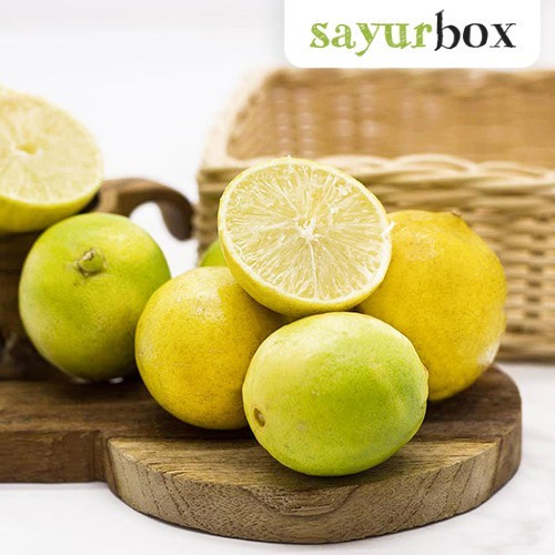 Jual Lemon Lokal Konvensional 500 gram Sayurbox | Shopee Indonesia