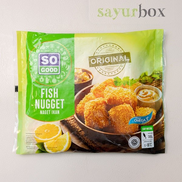 Jual So Good Fish Nugget 300 gram Sayurbox | Shopee Indonesia