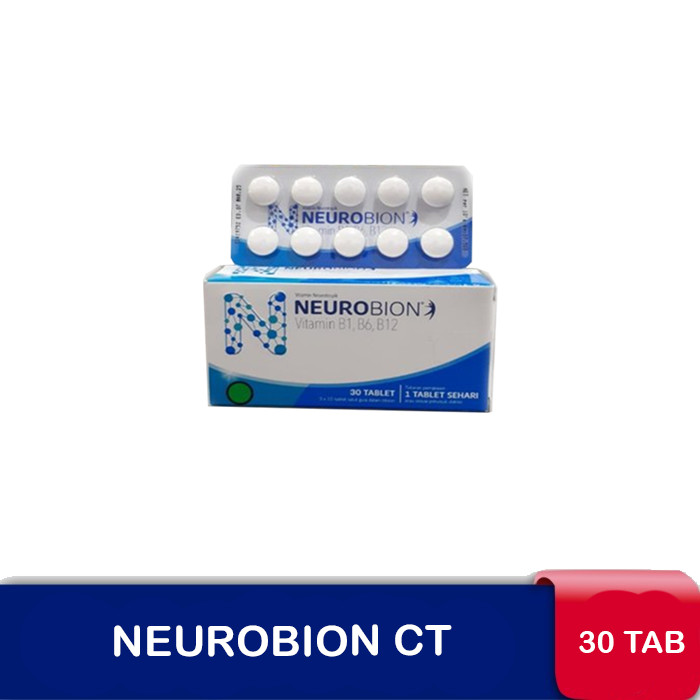 Jual NEUROBION CT (VITAMIN B1, B6, B12) 30 TABLET | Shopee Indonesia
