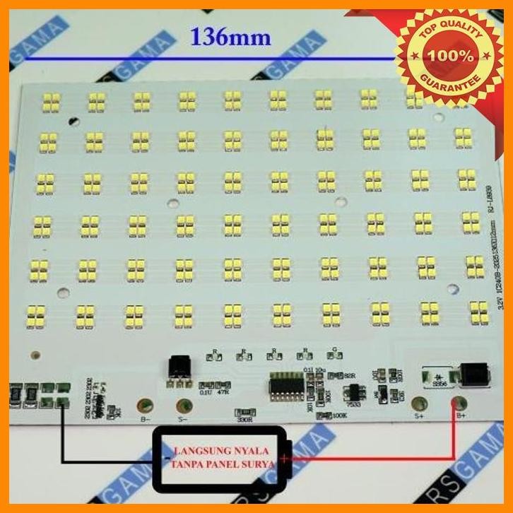 Jual (MARS) PCB PAPAN LED INPUT 3.7V - 4.2V 18650 DIY LAMPU EMERGENSI ...