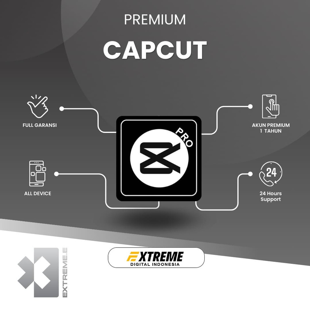 Jual Software Cap*cut Premium Pro Lifetime Selamanya Full Garansi ...