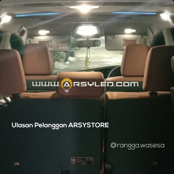 Jual Lampu Plafon Kabin Mobil Innova Reborn Led Paket Isi 8 Highest ...