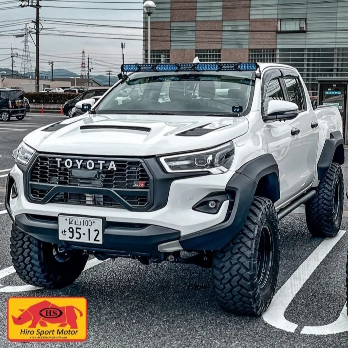 Jual Bodykit Upgrade Hilux Revo To Rocco Gr | Shopee Indonesia