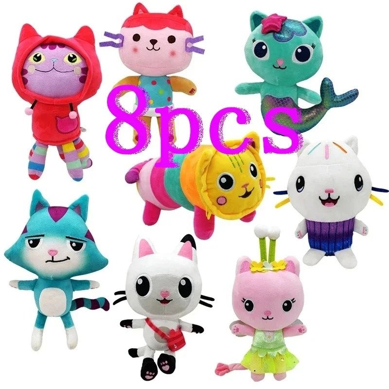 Jual New Gabby Dollhouse Plush Toy Mercat Cartoon Stuffed Animals ...