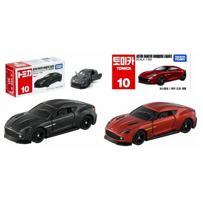Jual Tomica 10 Aston Martin Vanquish Zagato Takara Tomy Diecast Mobil ...