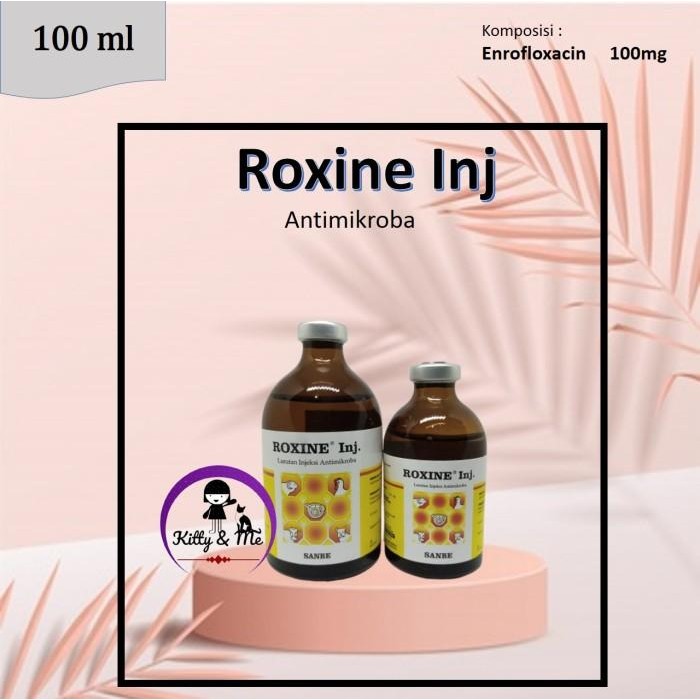 Jual Roxine 100 ml Obat Antibiotik infeksi Ternak ayam sapi kambing domba Kualitas Terbaik ...