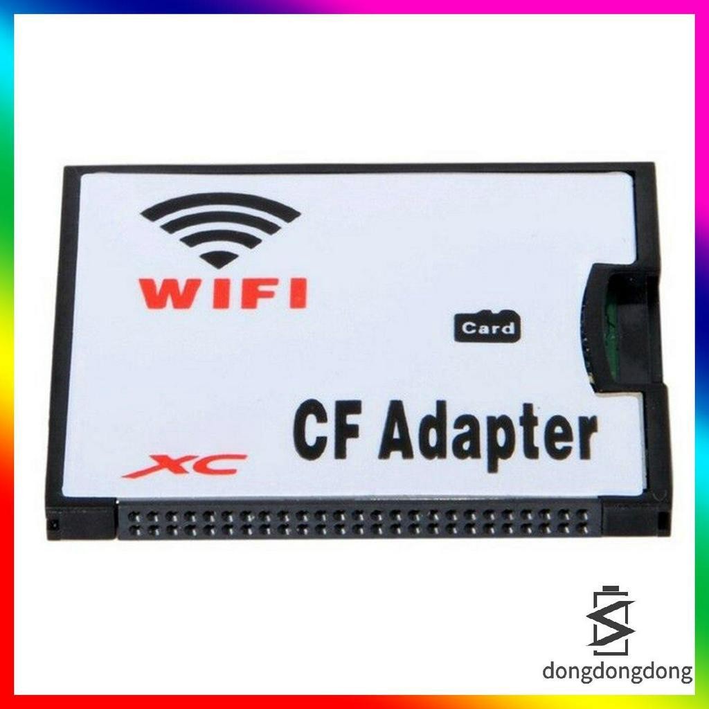 Jual WiFi Adapter Memory Card TF Micro-SD ke CF Compact Flash Card Kit ...