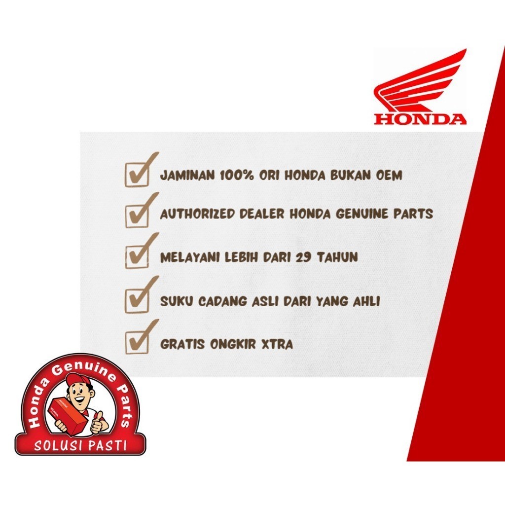 Jual 22131-K0J-N00 Plate Ramp – Honda BeAT K1A, Genio, Scoopy eSP K2F ...