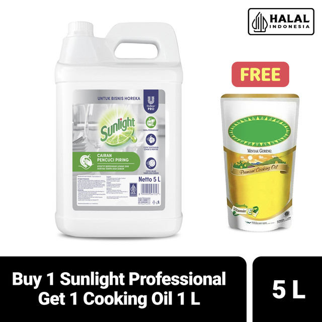 Jual Beli 1 Sunlight Professional Jeruk Nipis Jerigen 5L GRATIS Minyak ...