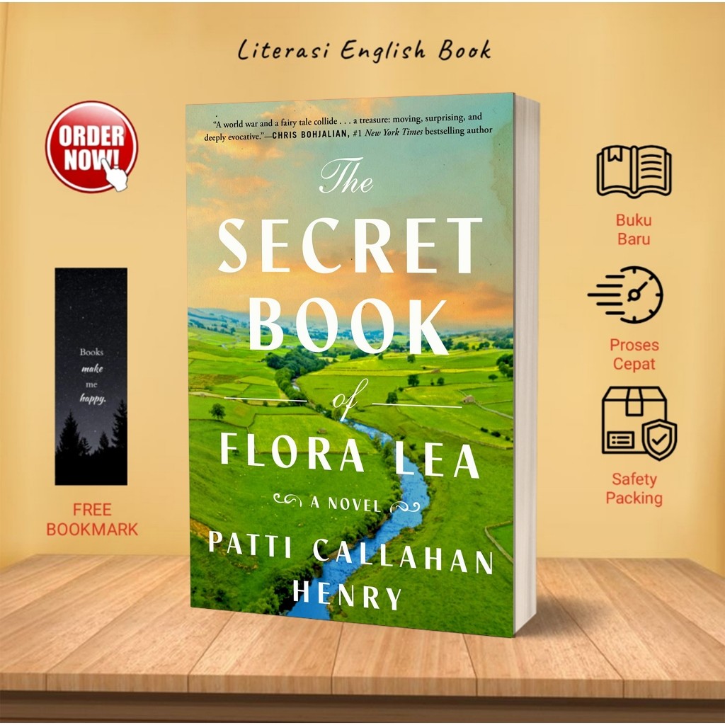 Jual The Secret Book of Flora Lea by Patti Callahan Henry (English ...