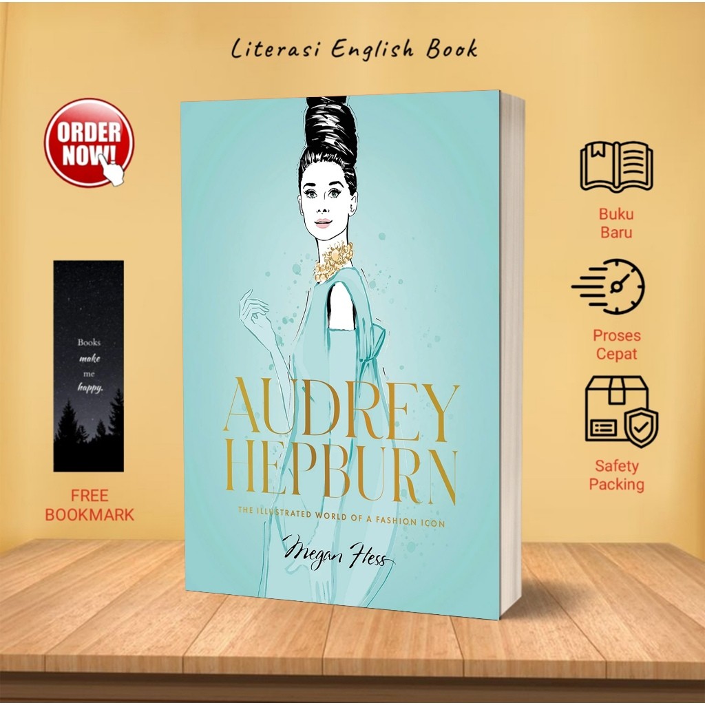 Jual Audrey Hepburn - Megan Hess (English) | Shopee Indonesia