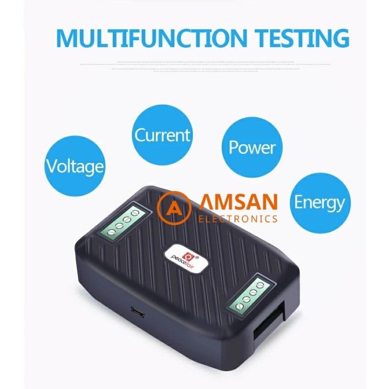 Jual Peacefair Pzem-017 Dc Watt Meter Modbus Kabel Usb Rs485 Interface ...