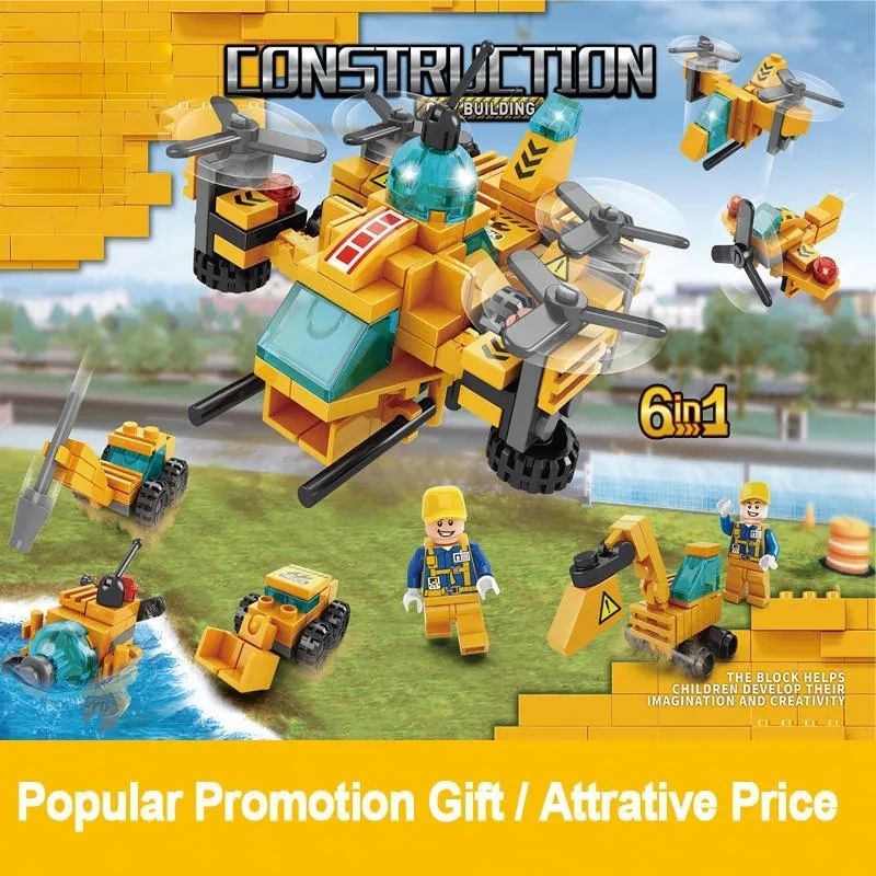 Jual Mainan Balok Susun City Building 6in1 LEGO 136 Bricks - 8732-1 ...