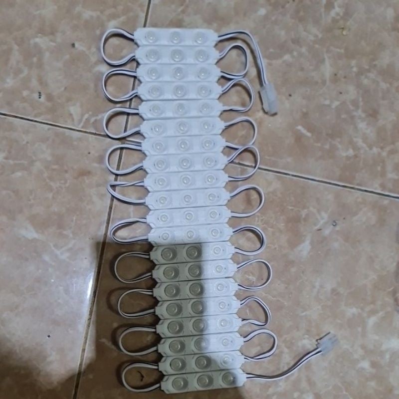 Jual lampu led modul strip 3 mata 220 Volt AC Langsung Listrik Rumah ...