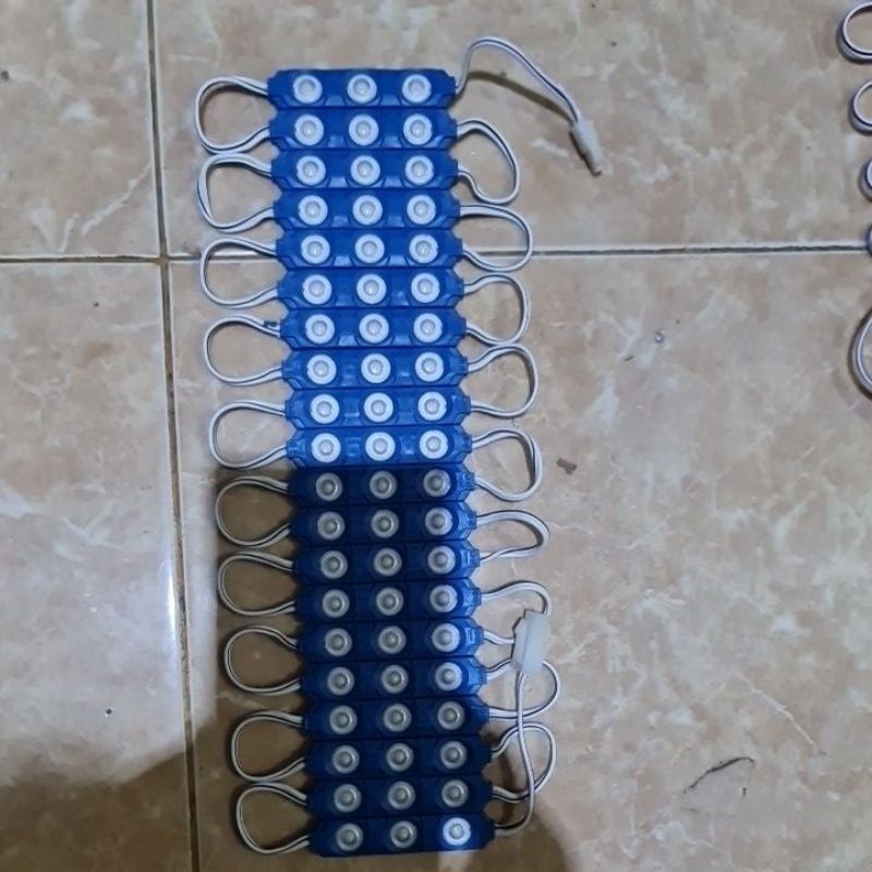 Jual lampu led modul strip 3 mata 220 Volt AC Langsung Listrik Rumah ...