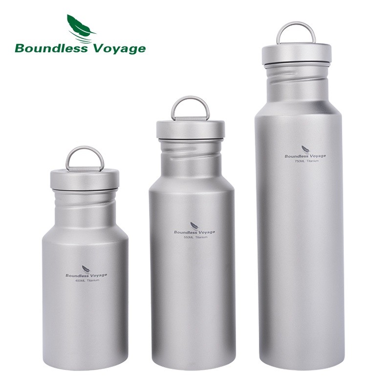 Jual Botol Air Titanium Voyage Tanpa Batas dengan Tutup Botol Minum ...