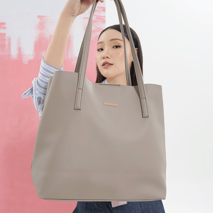 Jual LIMITED EDITION Merche Tas Besar Wanita Totebag Ashley | Shopee ...