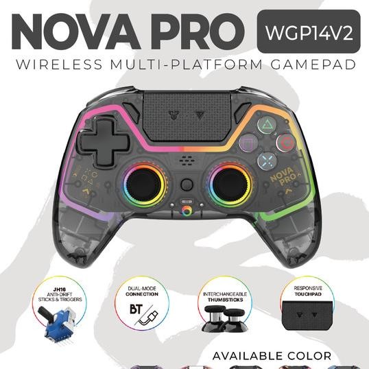 Jual Fantech Wgp14 Nova Pro V2 Wireless Gamepad Wgp 14 Hall Effect ...