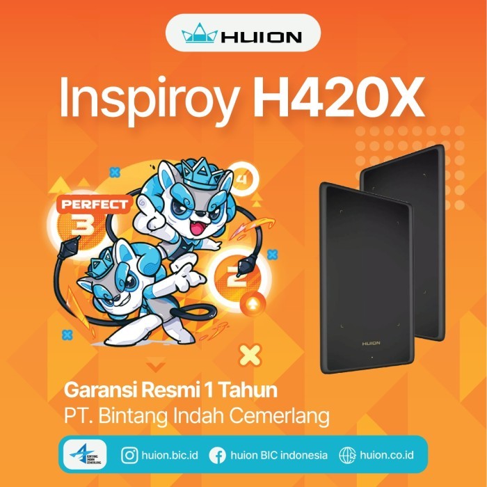 Jual Huion Pen Tablet 420X | Shopee Indonesia