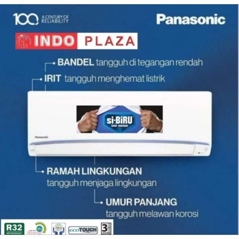 Jual AC PANASONIC SIBIRU / SI BIRU 1/2 PK LOW VOLTAGE LN05WKJ (MEDAN ...