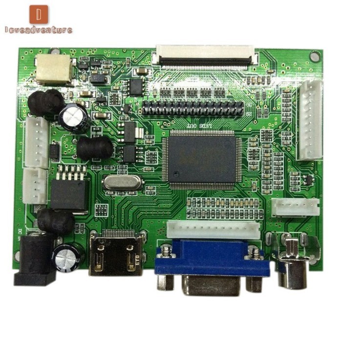 Jual LV LCD CONTROLLER BOARD HDMI VGA AV UNTUK DISPLAY LVDS / TTL | Shopee Indonesia
