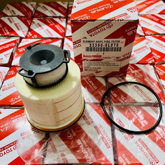Jual Filter solar element assy ,fuel filter toyota 23390-0L070 Inova ...