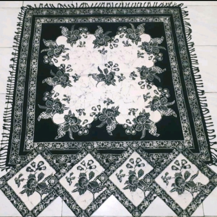 Jual Galih Taplak Meja Makan 4 Kursi Batik Cap | Shopee Indonesia
