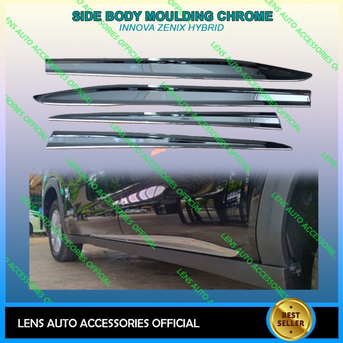 Jual List Body Innova Zenix - List Pintu Samping Innova Zenix Chrome ...