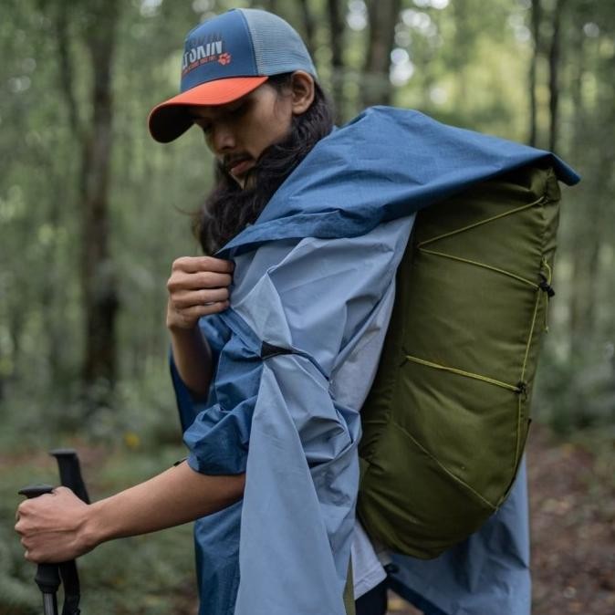 Jual Jas hujan ponco bisa jadi tenda shelter tripple outdoor premium ...