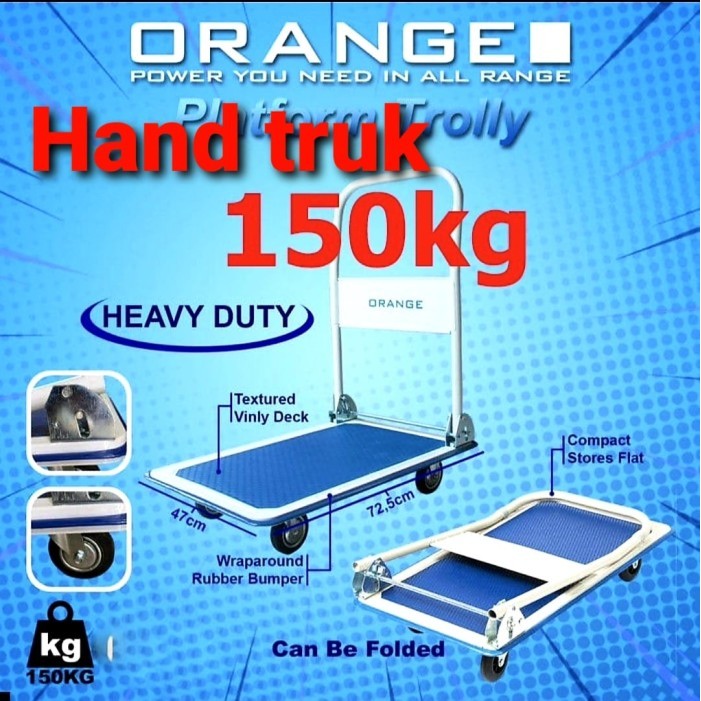 Jual Kenmaster Hand Truk 150 Kg Handtruck Troli Trolley Lipat Barang ...