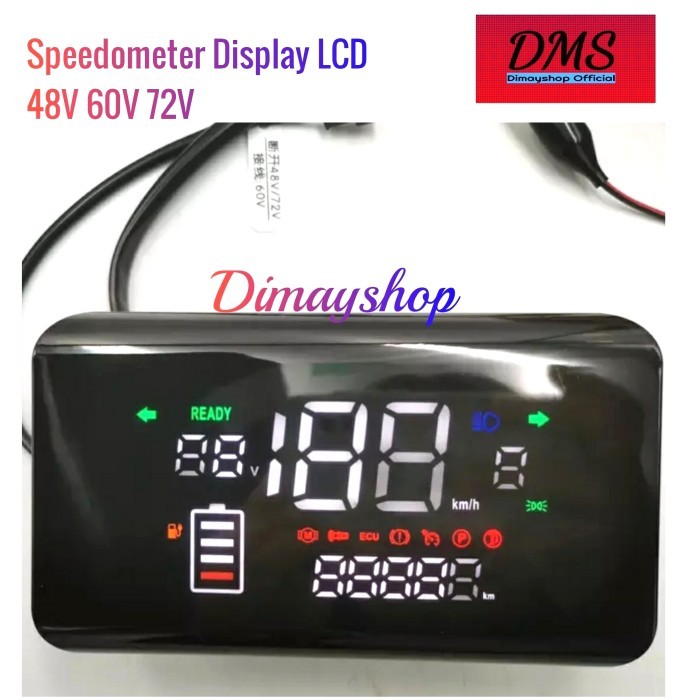 Jual Speedometer Display E-Bike ,Selis,Motor Listrik 48V-60V-72V ...