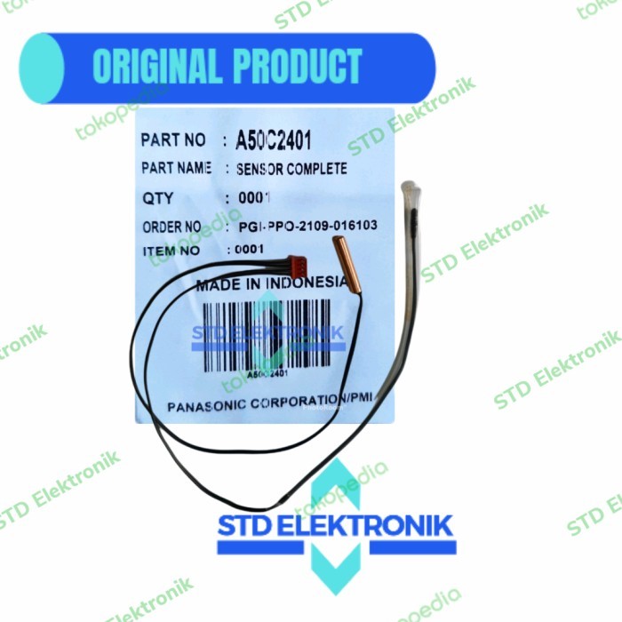 Jual Thermistor AC Panasonic Original - Termis AC Original Panasonic ...