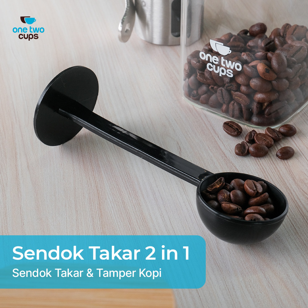 Jual endok Takar Measuring Spoon and Coffee Tamper - G1120 - Hitam ...