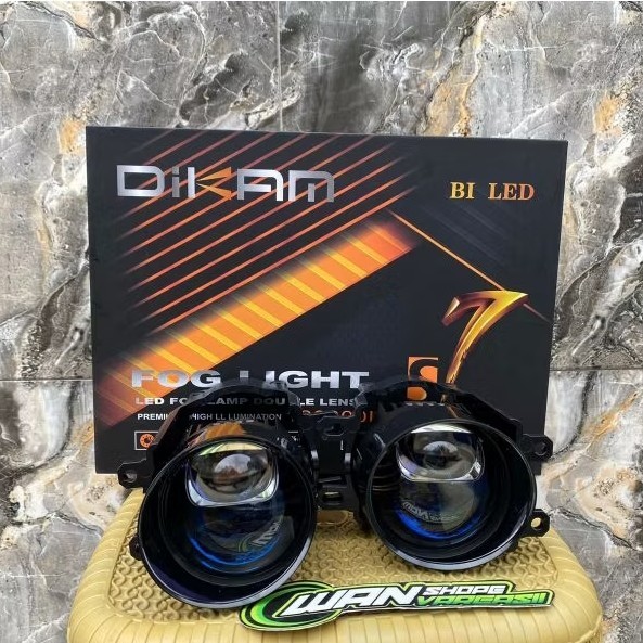 Jual Banyak Dicari Biled Foglamp Projector Dikam S7A Laser 3 Inch Lampu Kabut | Shopee Indonesia