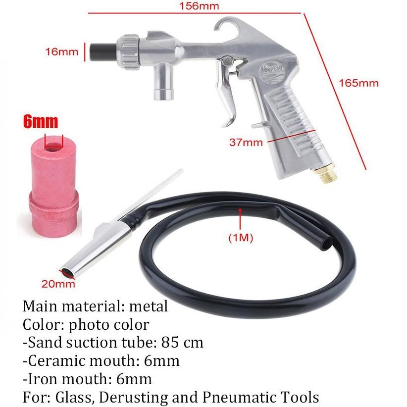 Jual Kompresor Udara BISA COM Air sandblasting Gun Sand Blaster SandBlaster Tembakan Pasir Kaca ...