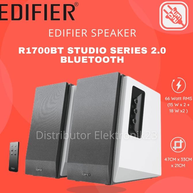 Jual Edifier R1700 R1700BT R1700BTs Bluetooth Bookshelf Active Speakers | Shopee Indonesia