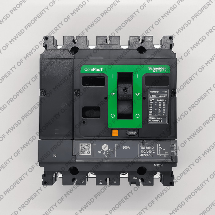 Jual SCHNEIDER MCCB NEW NSX100F 4P 100A TMD 36KA TMD C10F6TM100 ...