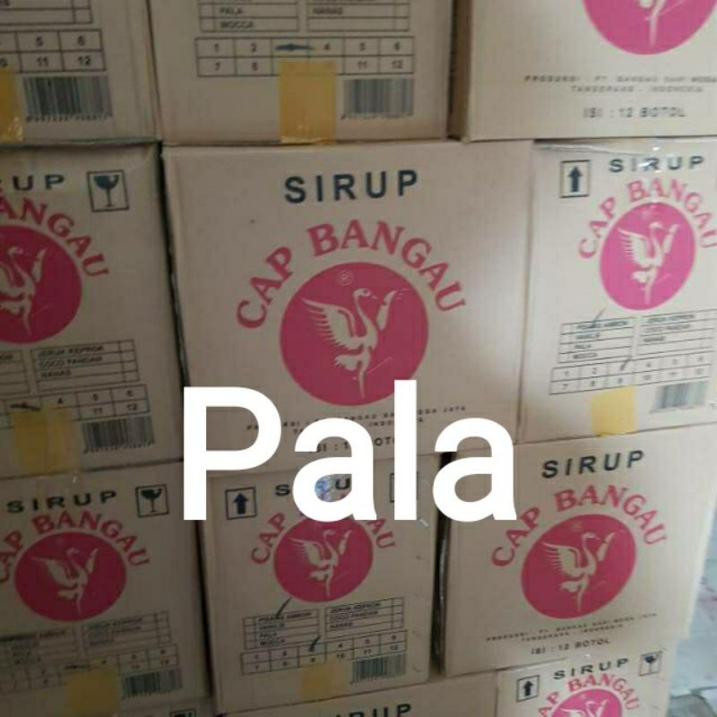 Jual Sirup Cap Bangau 620 ml Rasa Pala Perdus 12 botol | Shopee Indonesia